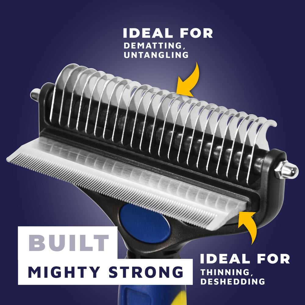 Biodegradable Poop Bags & Dual Brush Grooming Tool Bundle – DogCrates+